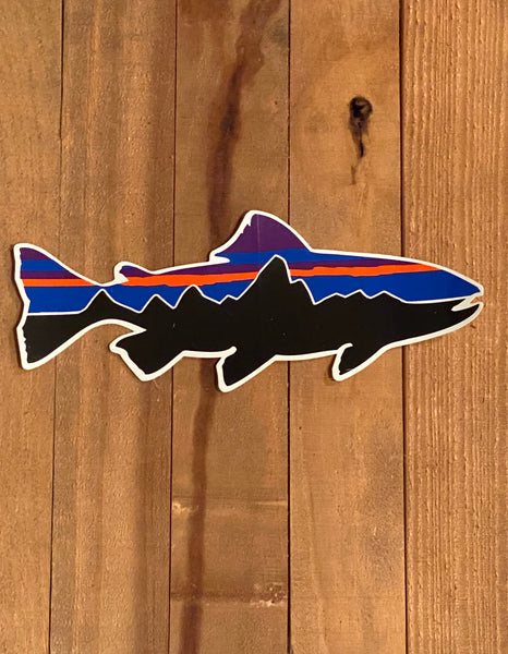 Patagonia fish sticker – RiversEdgeOutfittersNC